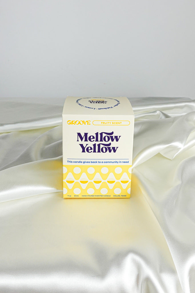 Mellow Yellow Classic Candle – GrooveGives